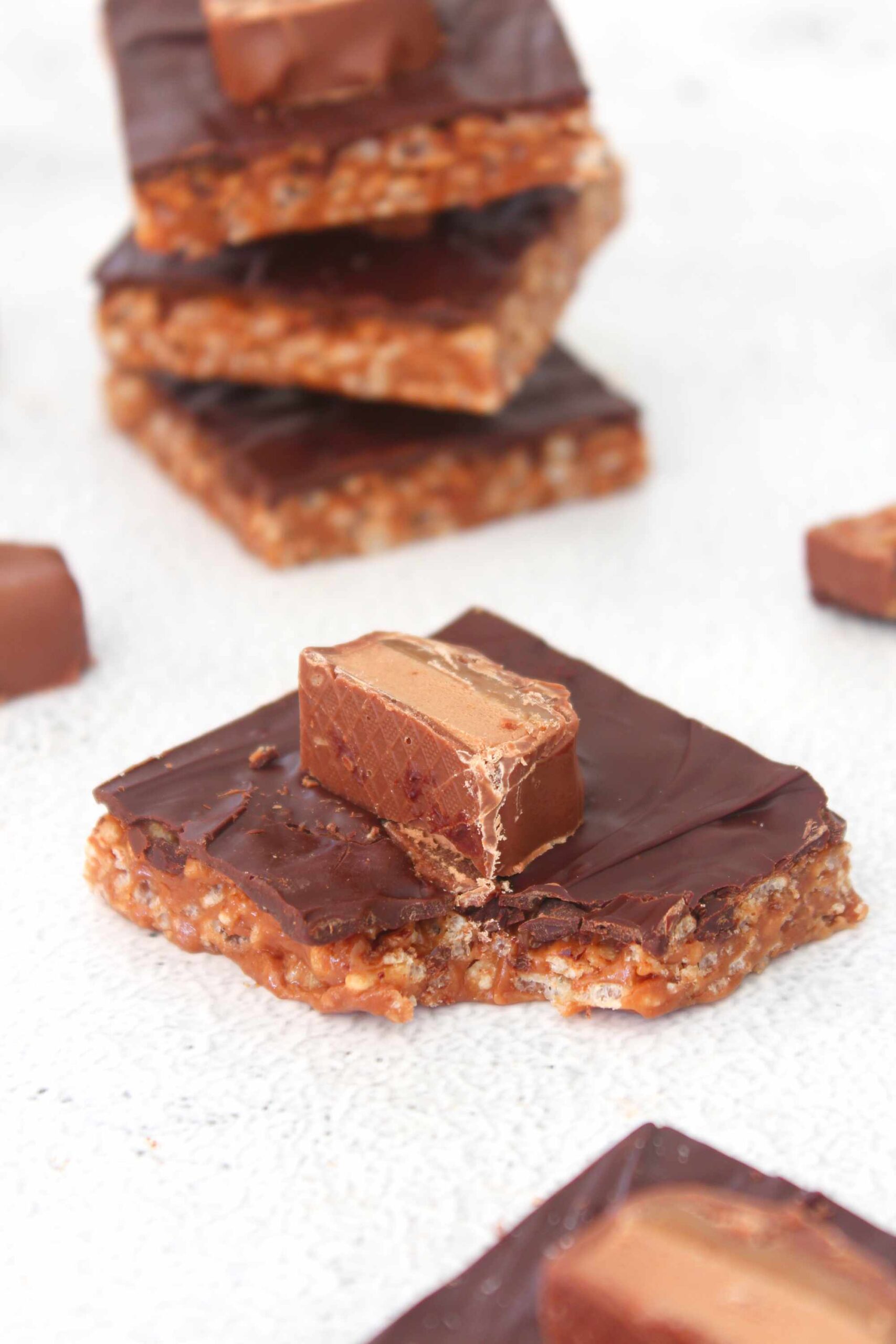 Mars Rice Crispie Cakes